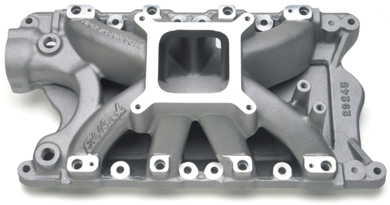 Parts Legion. Edelbrock Ford Windsor Super Victor EFI Manifold 9 5In Deck