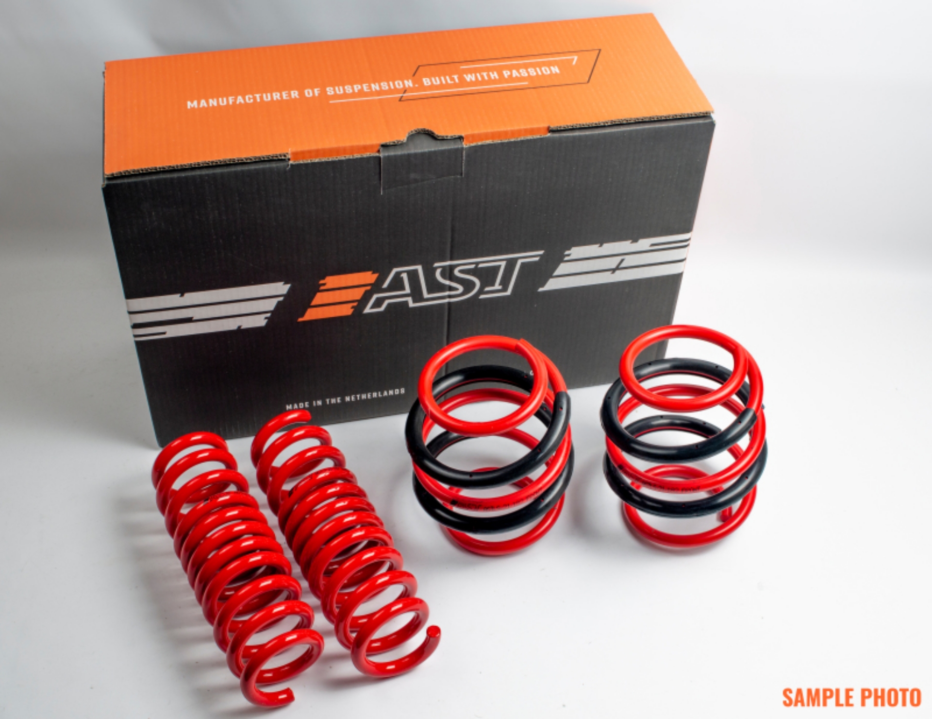 Parts Legion. AST 2020+ Tesla Model Y Long Range AWD Lowering Springs